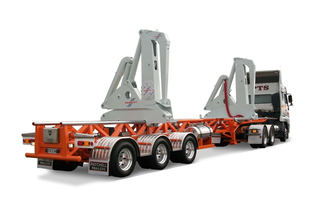 Products - Swinglift side loader, side lifter,container loader, sidelifter
